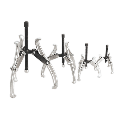 Sealey AK79 Gear Puller Set 4pc Triple Leg | Toolden