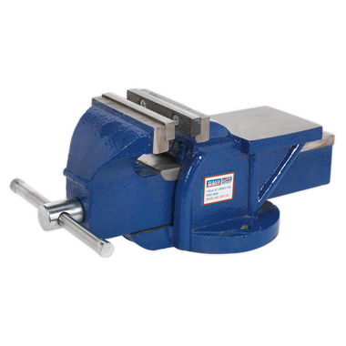 Sealey QAV150 Vice 150mm Quick Action Swivel Base Cast Iron | Toolden