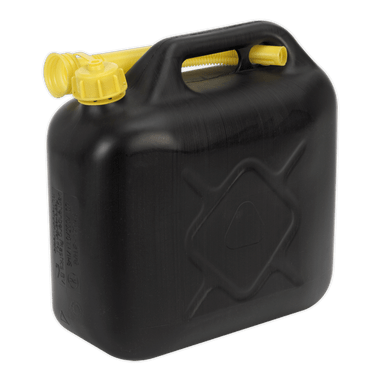 Sealey JC10PB Fuel Can 10L - Black | Toolden