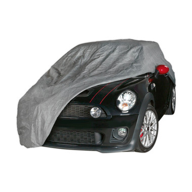 Sealey SCCS All Seasons Car Cover 3-Layer - Small | Toolden