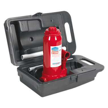 Sealey SJ5BMC Bottle Jack 5tonne with Storage Case | Toolden