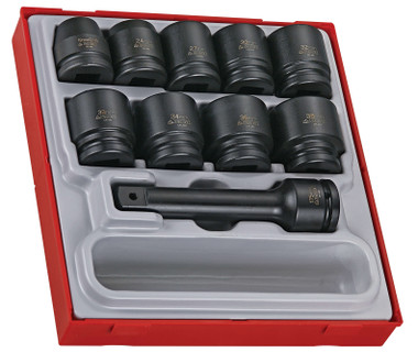 Teng Tools TTD9416 16 Piece 3/4" Drive Impact Socket Set | Toolden