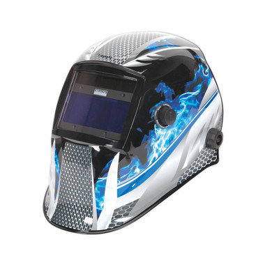 Sealey PWH601 Welding Helmet Auto Darkening Shade - 9-13 | Toolden