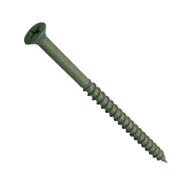 ForgeFix 4.5 x 55mm Green Treated Countersunk Decking Screws DS4555T ...