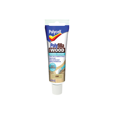 Polycell PLCWGRL330 Polyfilla For Wood General Repairs Tube Light 330g ...