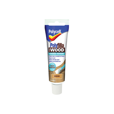 Polycell PLCWGRM330 Polyfilla For Wood General Repairs Tube Medium 330g ...