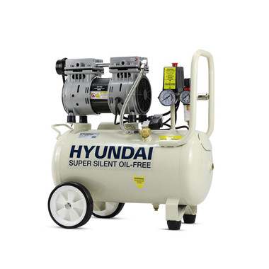 Hyundai HY7524 24 Litre Silenced Air Compressor | Toolden