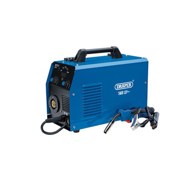 Draper 70047 Gas/Gasless MIG Inverter Multi-Welder Dti, 160A | Toolden