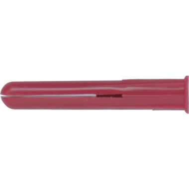 Rawlplug HDPE Red Plastic Plug 1000 Pack | Toolden