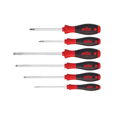 Wiha WHA07152 SoftFinish® SL/PH Screwdriver Set, 6 Piece | Toolden