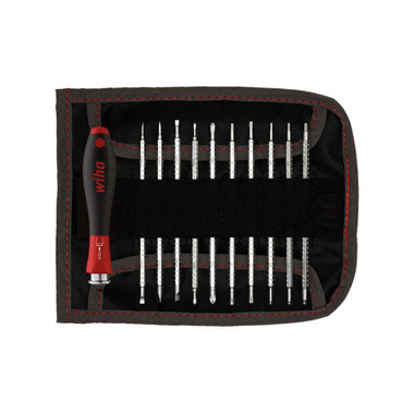 Wiha WHA27820 SYSTEM 4 SoftFinish® Interchangeable Screwdriver Set, 12 ...