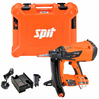 Spit 019416 Pulsa 27E Electrical Nail Gun with Battery & Charger | Toolden