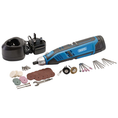 Draper 70298 12V Li Rotary Multi Tool Set | Toolden