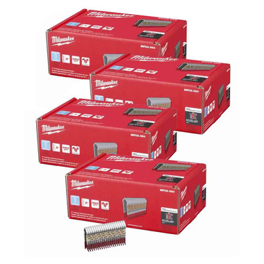 Milwaukee HDG-P960 50mm Fencing Staples Box of 960 (4 Boxes) | Toolden