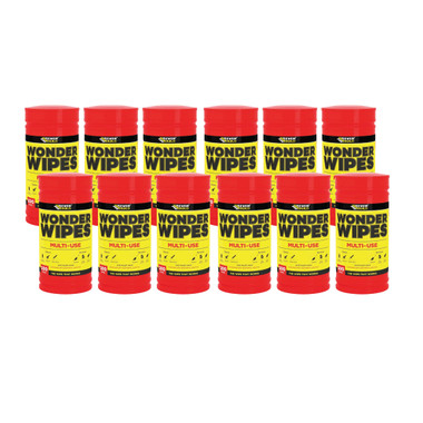 Everbuild WIPE80 Multi Use Wonder Wipes (12 Tubs of 100) | Toolden