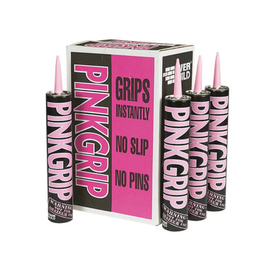 Everbuild Pinkgrip Solvent Based Grab Adhesive 350ml (Pack of 12) | Toolden