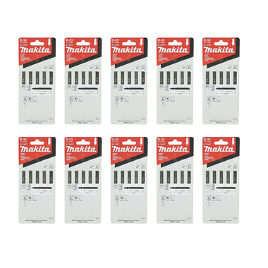 Makita B-10447 Basic Cut- Metal Jigsaw Blade 107mm x 14TPI (50 Pack ...