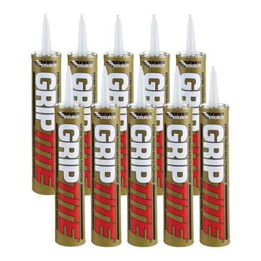 Everbuild GRIPTITE C4 Griptite Construction Adhesive 350ml, Buff Green ...
