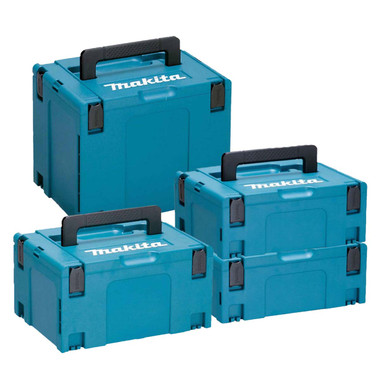 Makita MAKPAC 4-Piece Stacking Case Set | Toolden