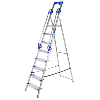 TB Davies 8 Tread PREMIER-XL Aluminium Trade Platform Step Ladder | Toolden