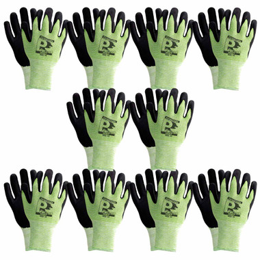 Predator NFUH-R Coloursafe Mint Nitrile Gloves Size 9 / L (10 Pack ...