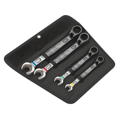 Wera 05020090001 6001 Combination Ratchet Wrench Set (4 Pieces) | Toolden