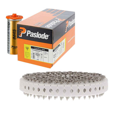 Paslode 142201 IM45GN Stainless Steel Nails 2.8mm x 25mm (1000 Pack ...