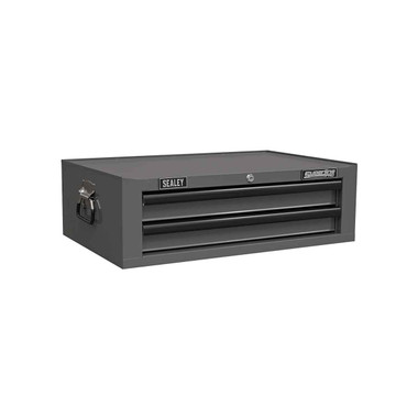 Sealey AP26029TG Mid-Box Tool Chest 2 Drawer with Ball-Bearing Slides ...