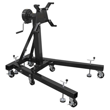 Sealey ES680D Folding 360? Rotating Engine Stand with Geared Handle ...