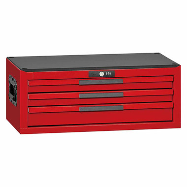 Teng TSM26R3 26" PRO35™ Tool Chest 3 Drawers Red | Toolden