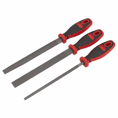 Sealey AKR03 Premier Rasp File Set (3 Pieces) | Toolden