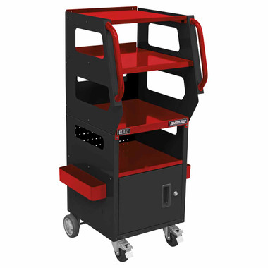 Sealey APDT435R Multipurpose Trolley for Diagnostics 4-Level | Toolden