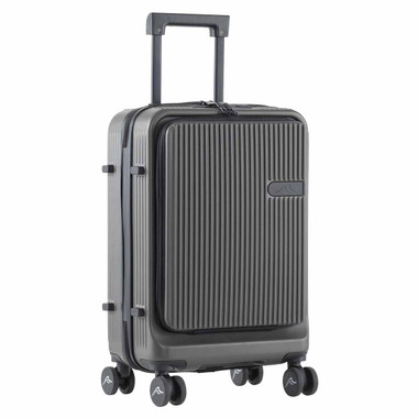 Dellonda DL157 Cabin Size Luggage with Laptop Compartments & Dual TSA ...