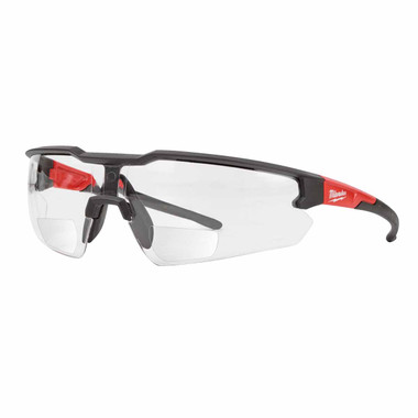 Milwaukee 4932478910 Magnified +1.5 Clear Safety Glasses | Toolden
