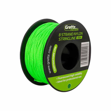 Grettz G100G 100m 8 Braid Green Stringline | Toolden