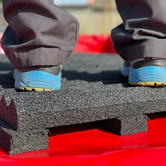ECCOTARP Decontamination Foot Floor Mats
