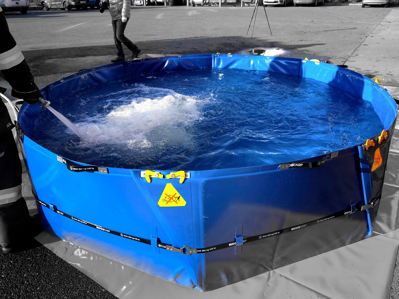 ECCOTARP Collapsible Containment Tank