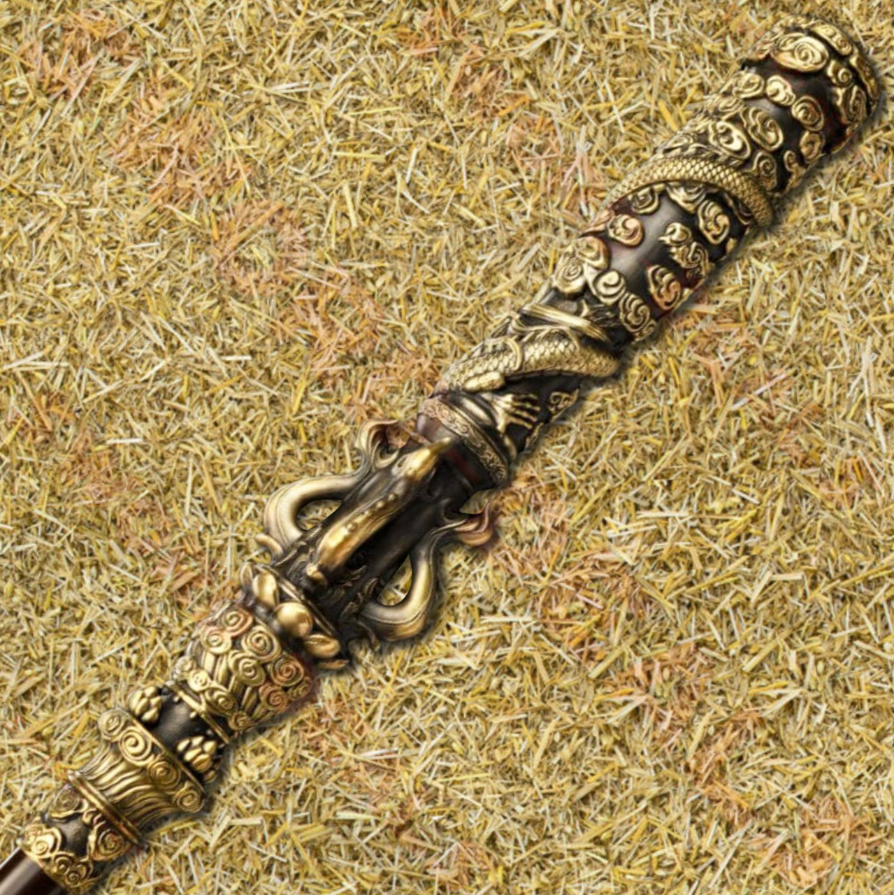 Black Myth Wukong Staff of Monkey King The Ruyi Jingu Bang (Metal, 1:1 ...