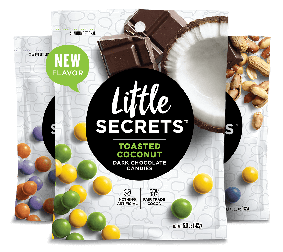 Little Secrets Raspberry 5 oz Candies, 4 Pack