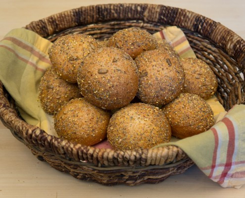 Gluten-Free Super Seeded Multi-Grain Rolls - Case of 6