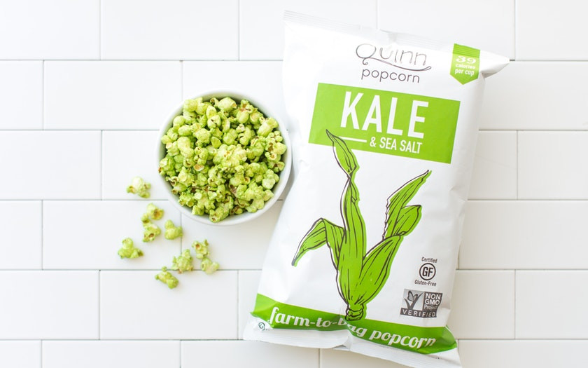 Kale & Sea Salt Popcorn - 12 pack, 4.3 oz each