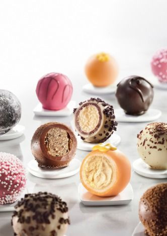 Chocolate Truffles Assortment - 35 pieces per tray