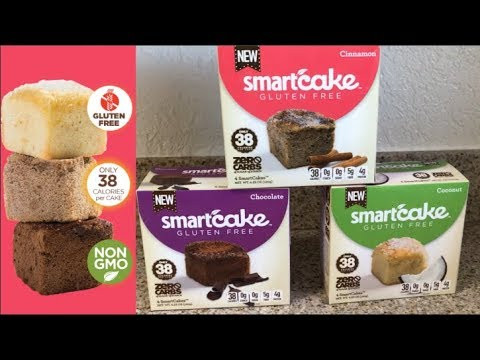 THREE SHIPPERS OF SMARTCAKES®, Gluten Free, ZERO CARB of sugar of starch