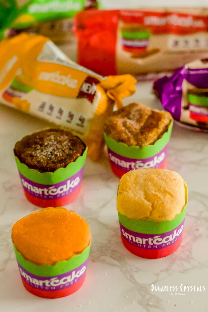 THREE SHIPPERS OF SMARTCAKES®, Gluten Free, ZERO CARB of sugar of starch