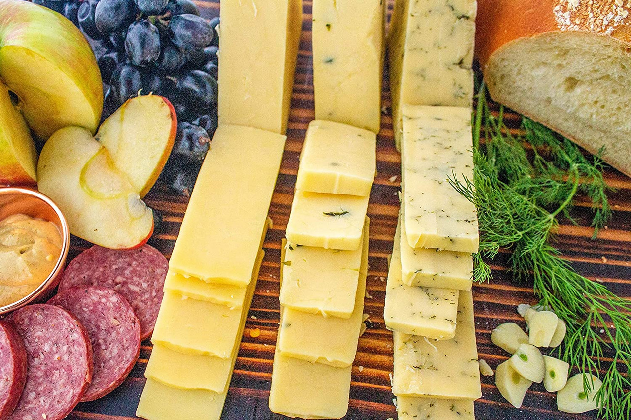 Westmeadow Farm Artisan Wine Lovers Artisan Cheddar Cheese Bundle ...