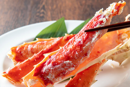 Premium Merus Cut Red King Crab Portions - 4 to 6 oz each - 2 lb