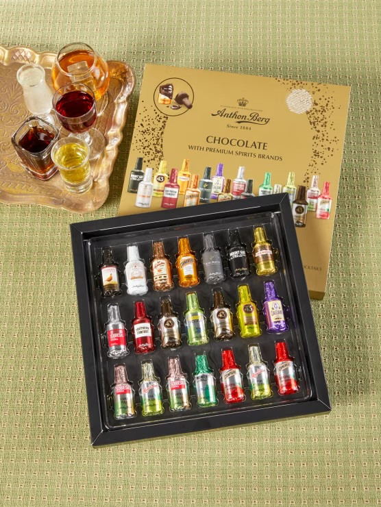 Anthon Berg Chocolate Liqueur Bottle Variety Box