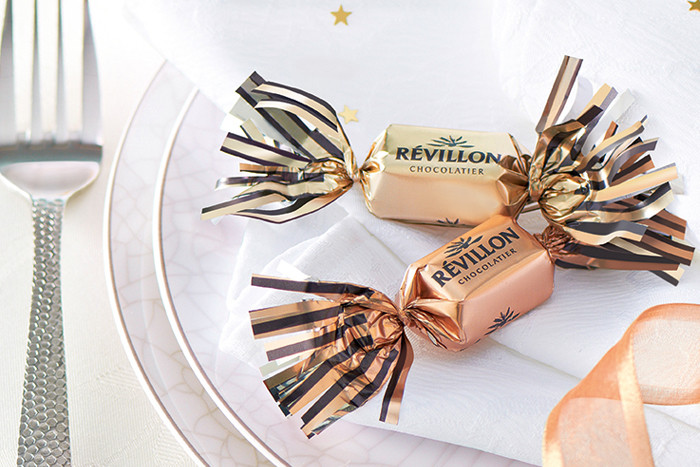 Revillon - Papillotes Assorted Dark Chocolate, Imported from France