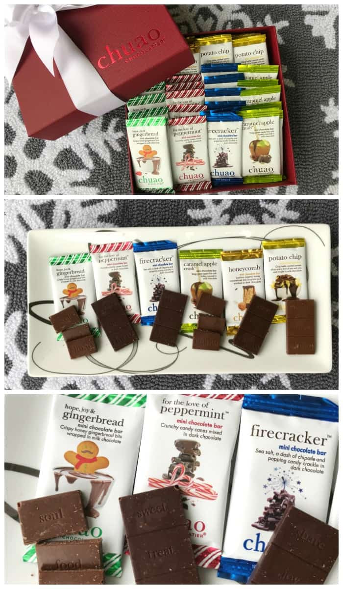Chuao Chocolatier Taste the Joy Mini Gourmet Chocolate Bar Gift Box ...