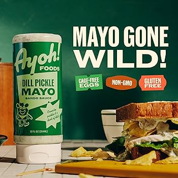 Ayoh Foods, Mayo Gone Wild, Made by Molly Baz - Variety Pack, 12 oz ...